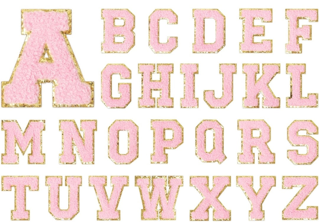 Pink Letter Patch – MUDBUGSBTQ