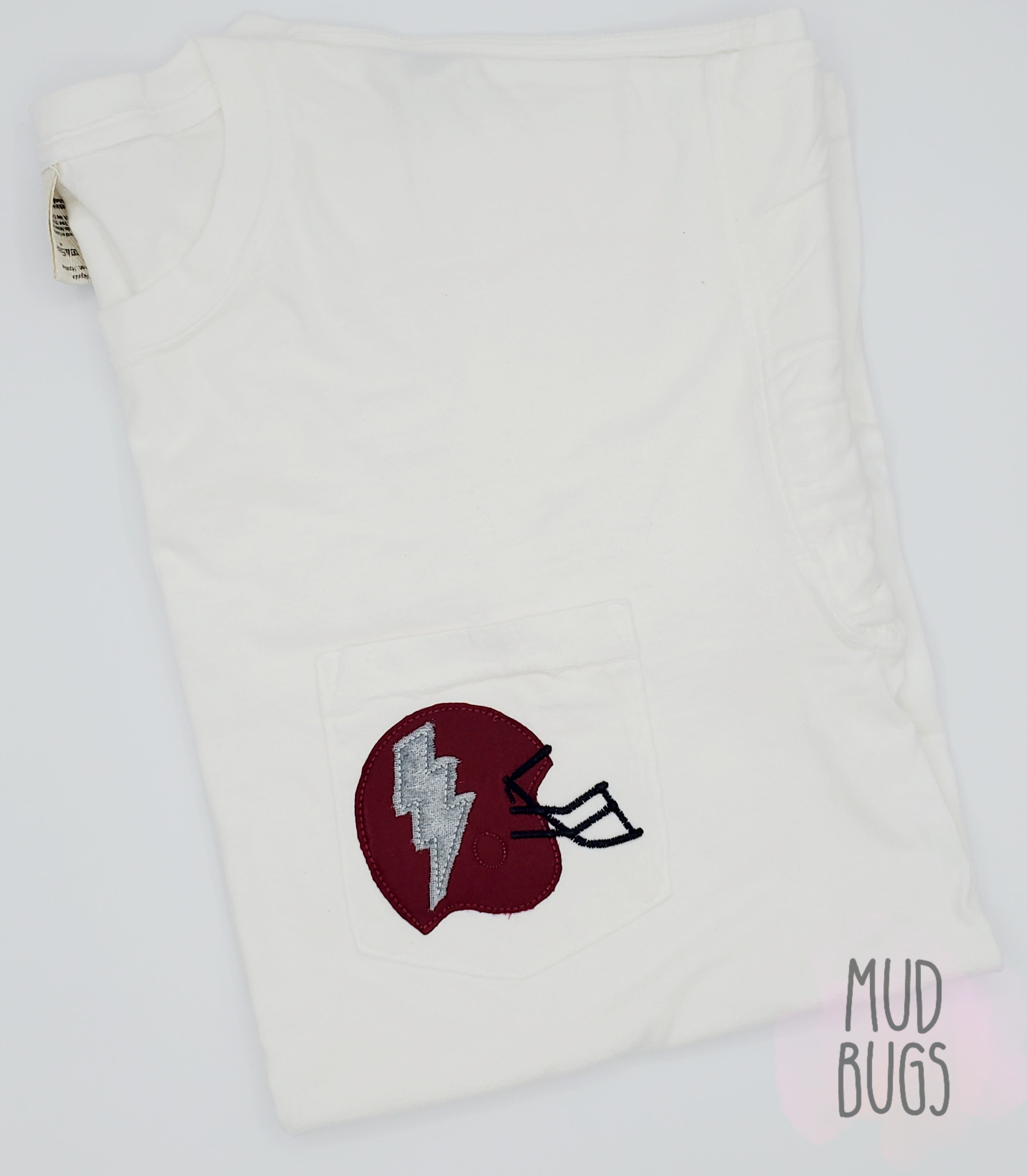 Maroon and Gray Helmet – MUDBUGSBTQ