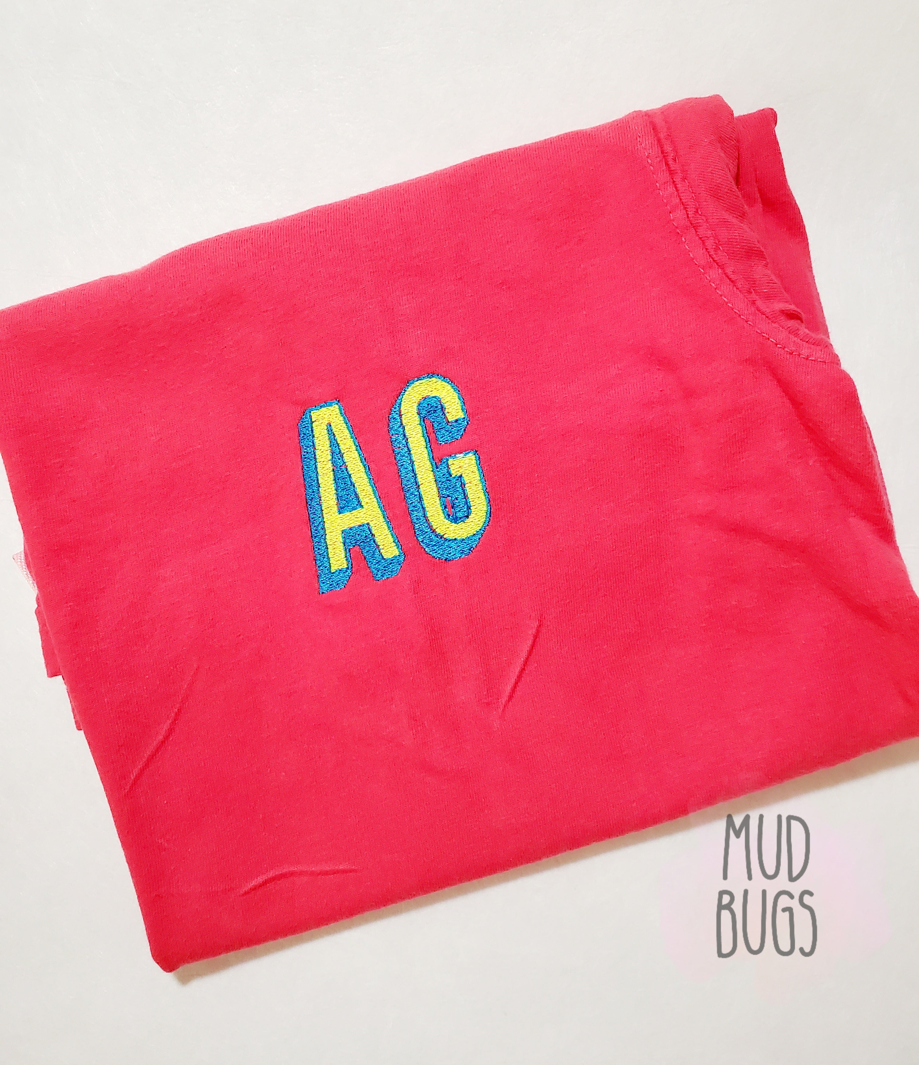 Block Monogram Shirt – MUDBUGSBTQ